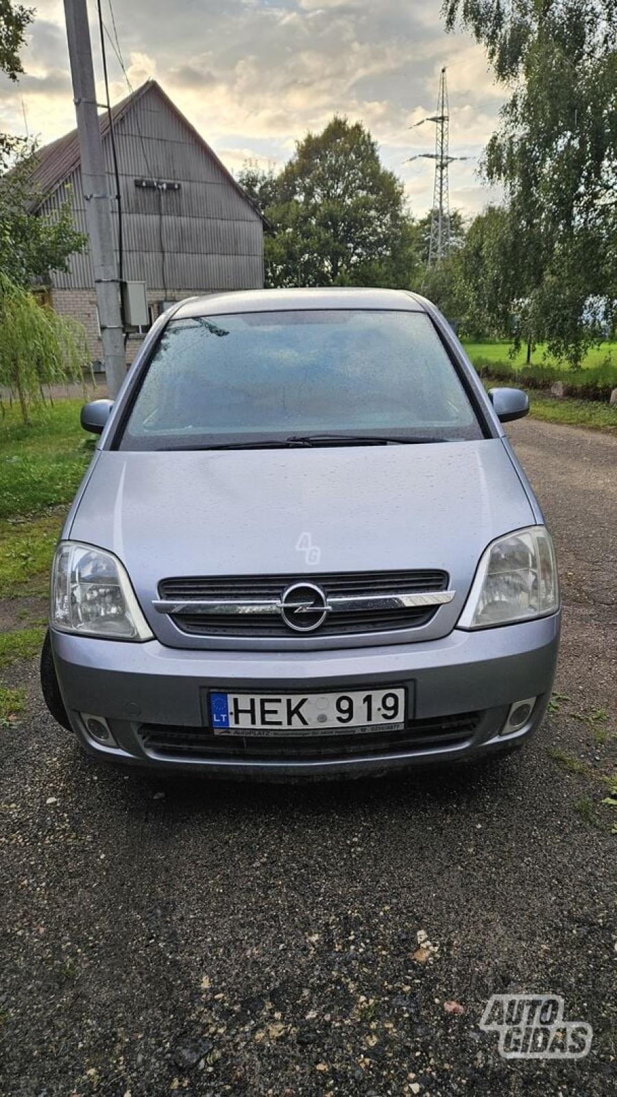 Opel Meriva 2004 Kupiškis, ar dzinēja tilpumu 1.70 L un nobraukumu 233 tūkst. km par 2100 €, foto 3 vietnē AUTOMOTO.COM.LV