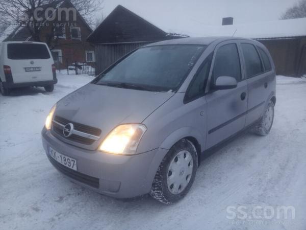 Opel Meriva 2005 Talsi, ar dzinēja tilpumu 1.70 L un nobraukumu 291 tūkst. km par 850 €, foto 1 vietnē AUTOMOTO.COM.LV