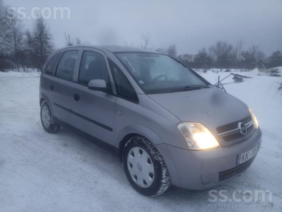 Opel Meriva 2005 Talsi, ar dzinēja tilpumu 1.70 L un nobraukumu 291 tūkst. km par 850 €, foto 2 vietnē AUTOMOTO.COM.LV