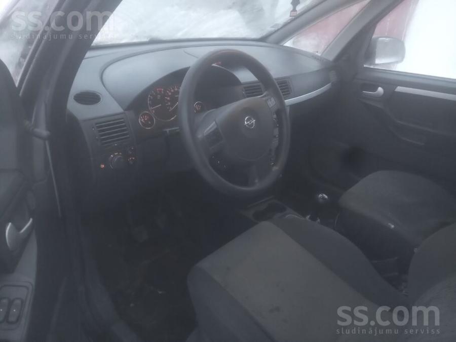 Opel Meriva 2005 Talsi, ar dzinēja tilpumu 1.70 L un nobraukumu 291 tūkst. km par 850 €, foto 6 vietnē AUTOMOTO.COM.LV