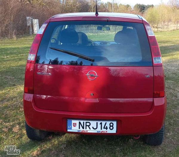 Opel Meriva 2005 in Birzai, with an engine capacity of 1.60 L and mileage of 112 thousand km for 1650 €, photo 8 on AUTOMOTO.COM.LV