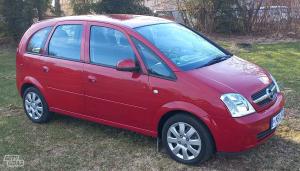 Opel Meriva 2005 Biržai, ar dzinēja tilpumu 1.60 L un nobraukumu 112 tūkst. km par 1650 €, foto  vietnē AUTOMOTO.COM.LV