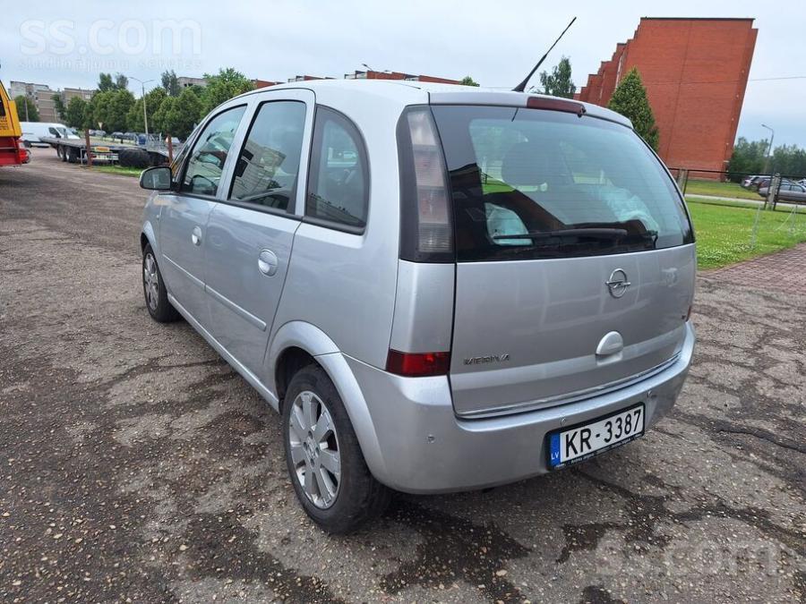 Opel Meriva 2006 in Jelgava, with an engine capacity of 1.60 L and mileage of 174 thousand km for 1400 €, photo 6 on AUTOMOTO.COM.LV