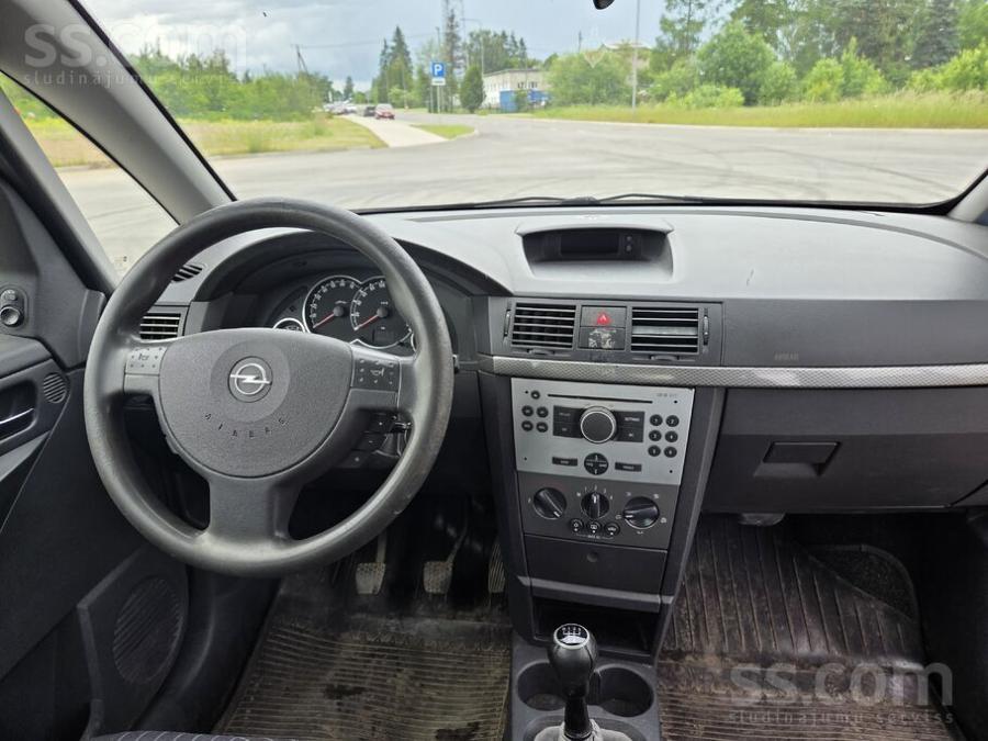 Opel Meriva 2006 Dobele, ar dzinēja tilpumu 1.60 L un nobraukumu 291 tūkst. km par 1000 €, foto 8 vietnē AUTOMOTO.COM.LV