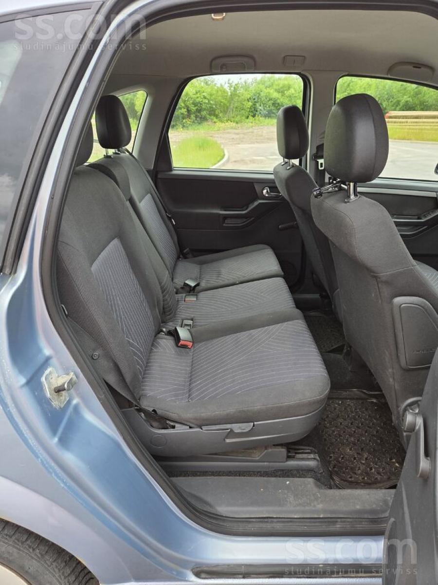 Opel Meriva 2006 Dobele, ar dzinēja tilpumu 1.60 L un nobraukumu 291 tūkst. km par 600 €, foto 6 vietnē AUTOMOTO.COM.LV