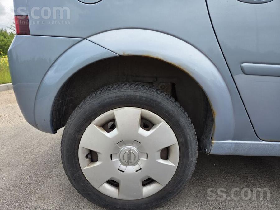 Opel Meriva 2006 Dobele, ar dzinēja tilpumu 1.60 L un nobraukumu 291 tūkst. km par 600 €, foto 10 vietnē AUTOMOTO.COM.LV