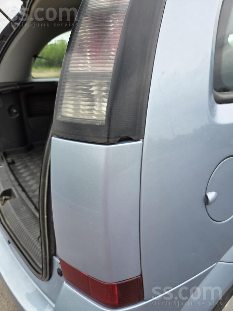 Opel Meriva 2006 Dobele, ar dzinēja tilpumu 1.60 L un nobraukumu 291 tūkst. km par 600 €, foto 13 vietnē AUTOMOTO.COM.LV
