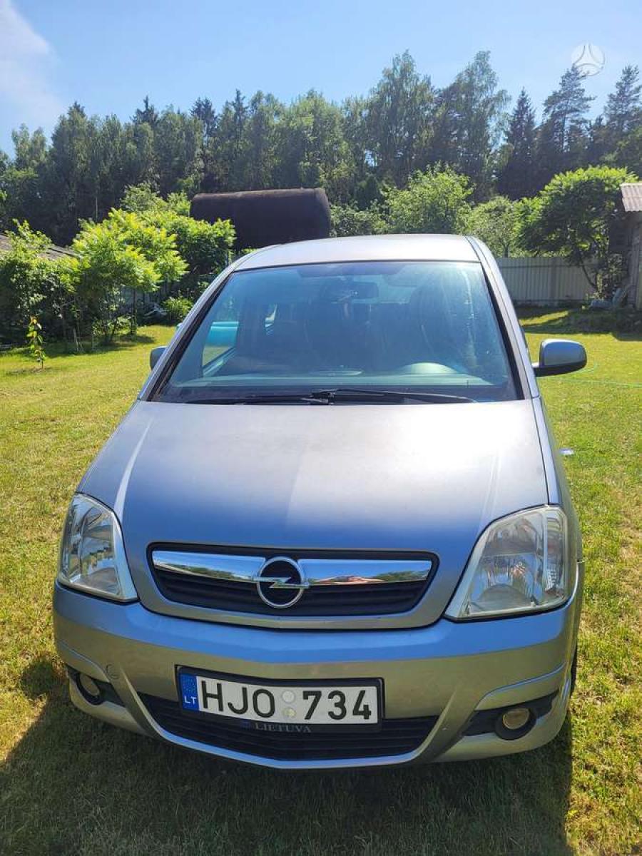 Opel Meriva 2007 in Vilnius, with an engine capacity of 1.60 L and mileage of 199 thousand km for 1100 €, photo 1 on AUTOMOTO.COM.LV