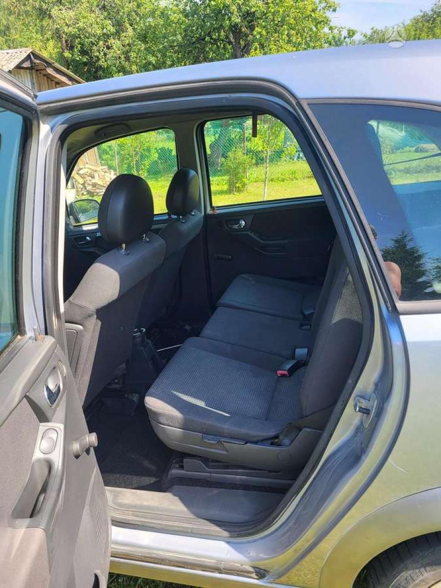 Opel Meriva 2007 in Vilnius, with an engine capacity of 1.60 L and mileage of 199 thousand km for 1100 €, photo 5 on AUTOMOTO.COM.LV