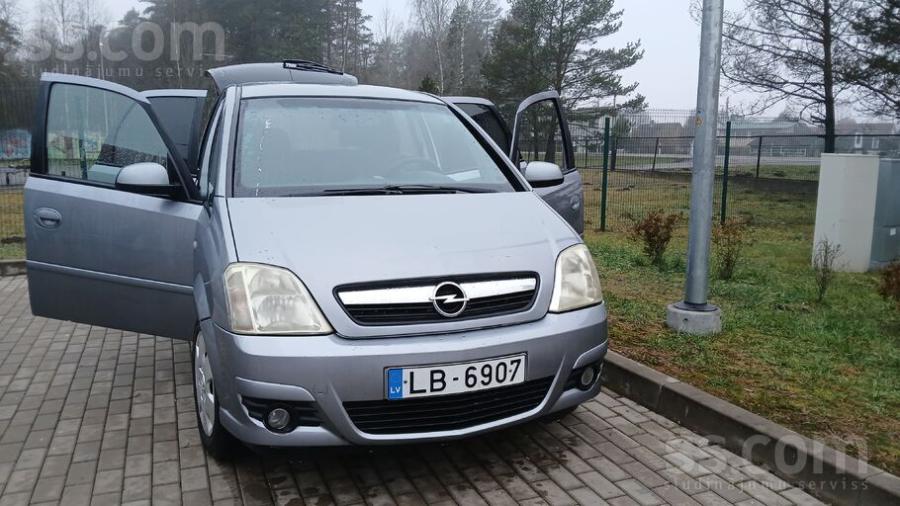 Opel Meriva 2008 Krāslava, ar dzinēja tilpumu 1.70 L un nobraukumu 256 tūkst. km par 1300 €, foto 1 vietnē AUTOMOTO.COM.LV
