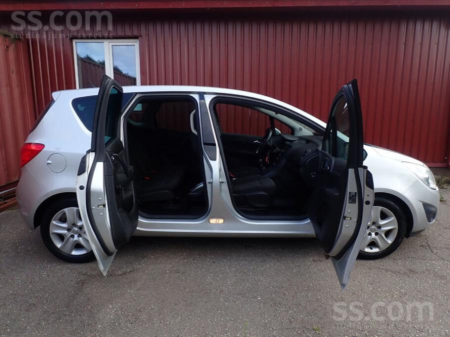 Opel Meriva 2011 Liepāja, ar dzinēja tilpumu 1.70 L un nobraukumu 237 tūkst. km par 4950 €, foto 6 vietnē AUTOMOTO.COM.LV