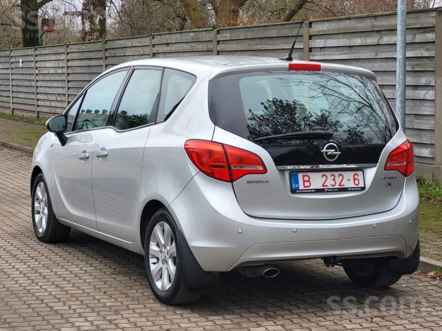 Opel Meriva 2012 in Jelgava, with an engine capacity of 1.40 L and mileage of 172 thousand km for 4990 €, photo 9 on AUTOMOTO.COM.LV