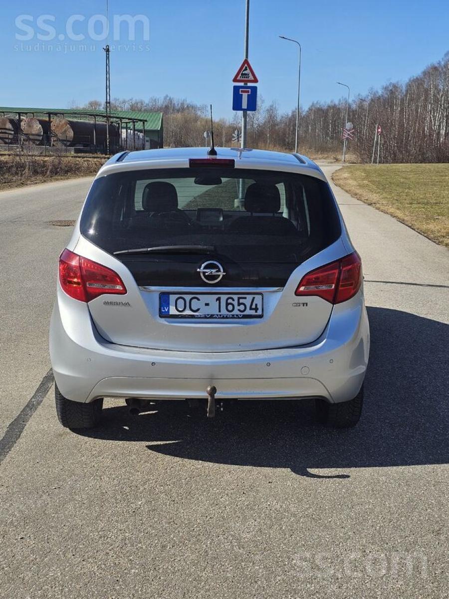 Opel Meriva 2012 Tukums, ar dzinēja tilpumu 1.70 L un nobraukumu 237 tūkst. km par 3750 €, foto 7 vietnē AUTOMOTO.COM.LV