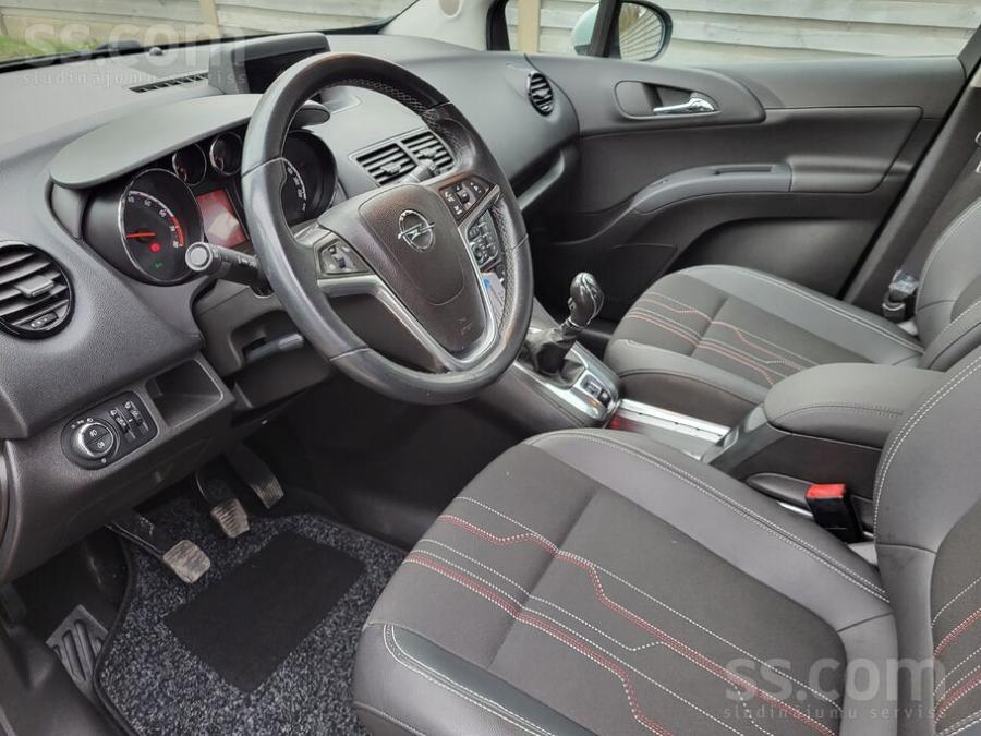 Opel Meriva 2012 Jelgava, ar dzinēja tilpumu 1.40 L un nobraukumu 172 tūkst. km par 4990 €, foto 18 vietnē AUTOMOTO.COM.LV