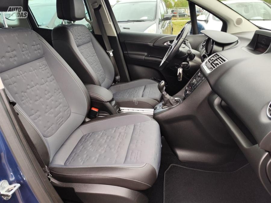 Opel Meriva 2015 Utena, ar dzinēja tilpumu 1.60 L un nobraukumu 1702 tūkst. km par 5650 €, foto 12 vietnē AUTOMOTO.COM.LV