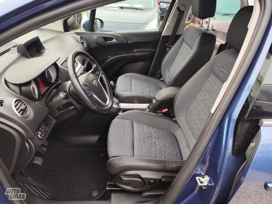 Opel Meriva 2015 Utena, ar dzinēja tilpumu 1.60 L un nobraukumu 1702 tūkst. km par 5650 €, foto 14 vietnē AUTOMOTO.COM.LV