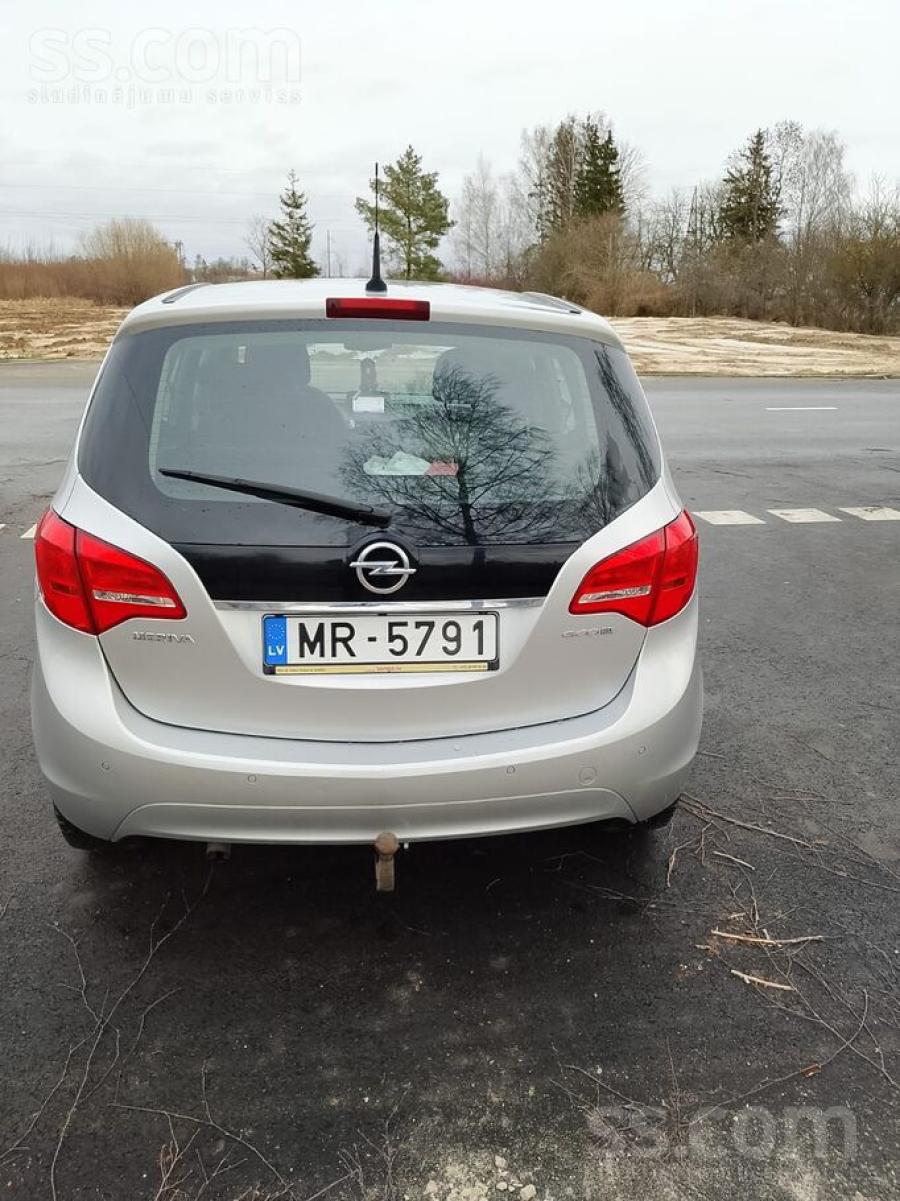 Opel Meriva 2017 Dobele, ar dzinēja tilpumu 1.60 L un nobraukumu 217 tūkst. km par 4500 €, foto 2 vietnē AUTOMOTO.COM.LV