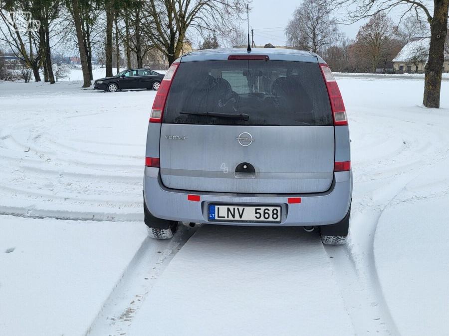 Opel Meriva 2003 Radviliškis, ar dzinēja tilpumu 1.60 L un nobraukumu 1 tūkst. km par 950 €, foto 5 vietnē AUTOMOTO.COM.LV