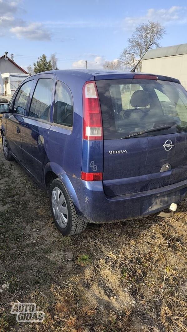 Opel Meriva 2003 Marijampole, ar dzinēja tilpumu 1.60 L un nobraukumu 250 tūkst. km par 350 €, foto 3 vietnē AUTOMOTO.COM.LV