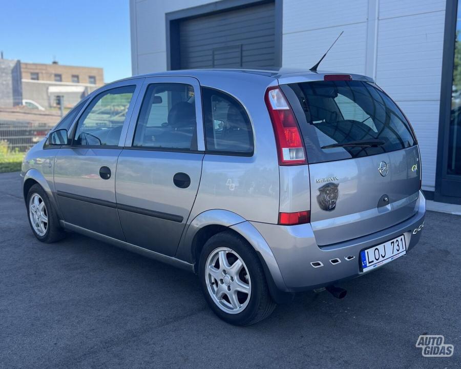 Opel Meriva 2003 Kretinga, ar dzinēja tilpumu 1.80 L un nobraukumu 160 tūkst. km par 1450 €, foto 5 vietnē AUTOMOTO.COM.LV
