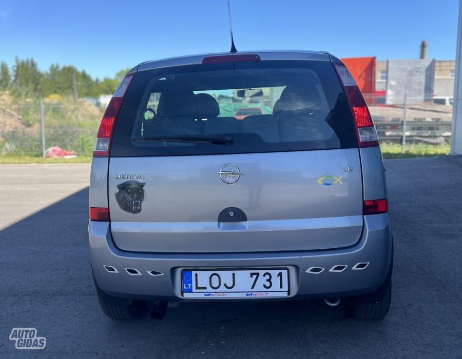 Opel Meriva 2003 Kretinga, ar dzinēja tilpumu 1.80 L un nobraukumu 160 tūkst. km par 1450 €, foto 7 vietnē AUTOMOTO.COM.LV