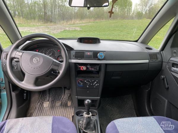 Opel Meriva 2003 Viļņa, ar dzinēja tilpumu 1.60 L un nobraukumu 218 tūkst. km par 1000 €, foto 9 vietnē AUTOMOTO.COM.LV