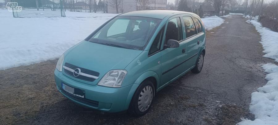 Opel Meriva 2004 Telšiai, ar dzinēja tilpumu 1.60 L un nobraukumu 230 tūkst. km par 750 €, foto 1 vietnē AUTOMOTO.COM.LV