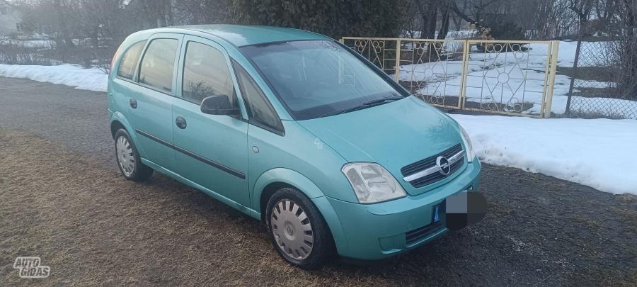 Opel Meriva 2004 Telšiai, ar dzinēja tilpumu 1.60 L un nobraukumu 230 tūkst. km par 750 €, foto 2 vietnē AUTOMOTO.COM.LV