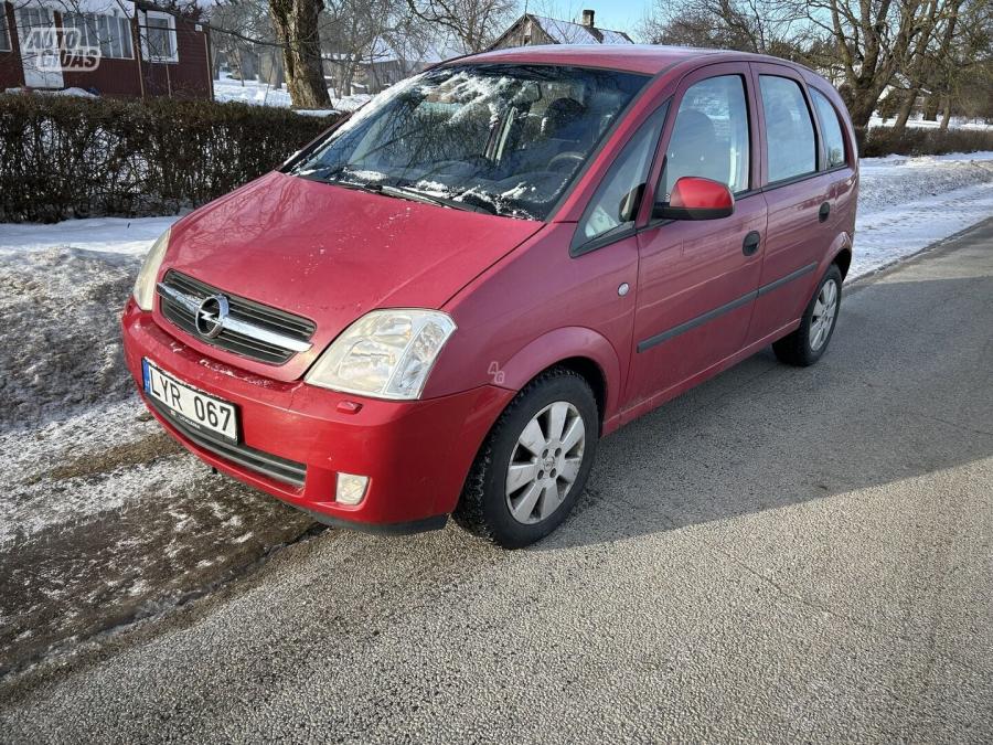 Opel Meriva 2004 in Varena, with an engine capacity of 1.60 L and mileage of 221 thousand km for 520 €, photo 5 on AUTOMOTO.COM.LV