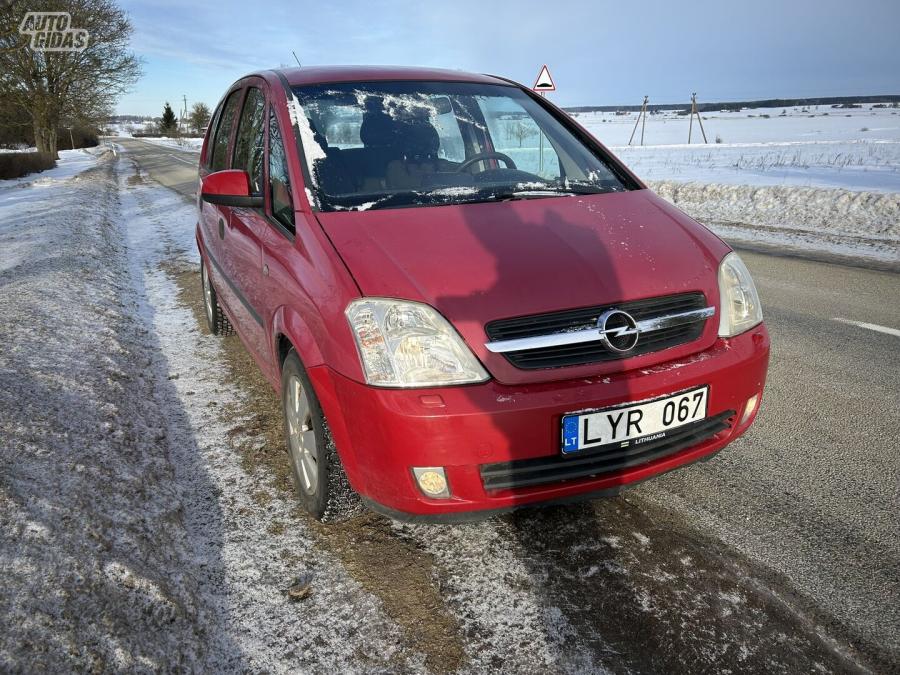 Opel Meriva 2004 in Varena, with an engine capacity of 1.60 L and mileage of 221 thousand km for 520 €, photo 7 on AUTOMOTO.COM.LV