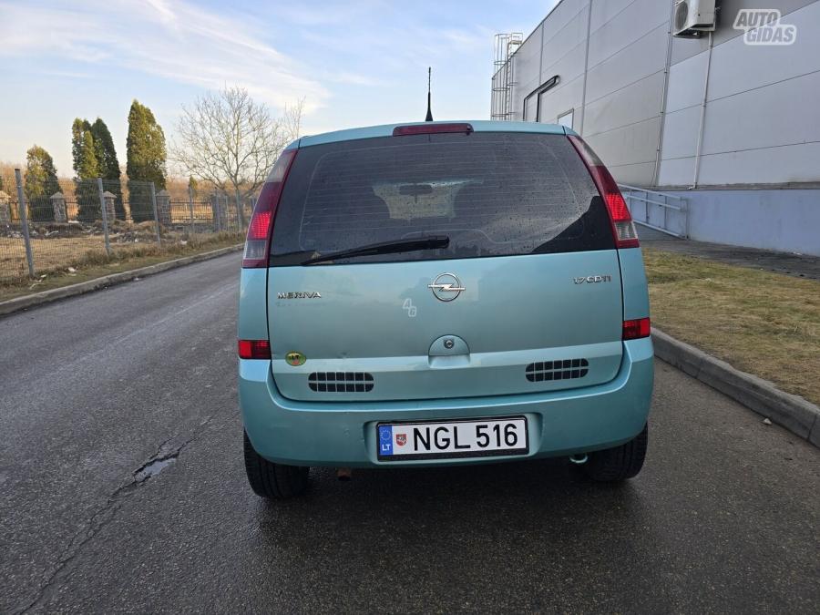 Opel Meriva 2004 Radviliškis, ar dzinēja tilpumu 1.70 L un nobraukumu 336 tūkst. km par 1350 €, foto 10 vietnē AUTOMOTO.COM.LV