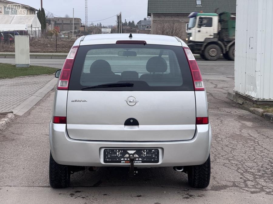 Opel Meriva 2004 in Kretinga, with an engine capacity of 1.60 L and mileage of 233 thousand km for 1999 €, photo 7 on AUTOMOTO.COM.LV