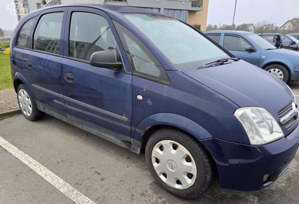 Opel Meriva 2004 Gargždai, ar dzinēja tilpumu 1.60 L un nobraukumu 169 tūkst. km par 500 €, foto 3 vietnē AUTOMOTO.COM.LV
