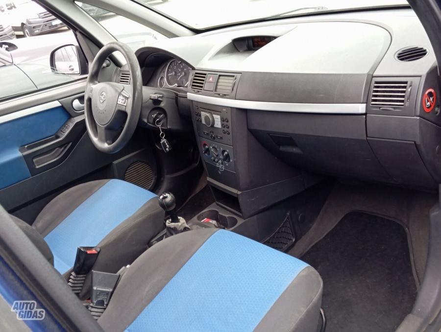 Opel Meriva 2004 in Vilnius, with an engine capacity of 1.70 L and mileage of 274 thousand km for 650 €, photo 14 on AUTOMOTO.COM.LV