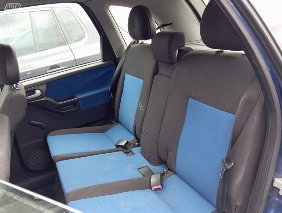 Opel Meriva 2004 in Vilnius, with an engine capacity of 1.70 L and mileage of 274 thousand km for 650 €, photo 16 on AUTOMOTO.COM.LV