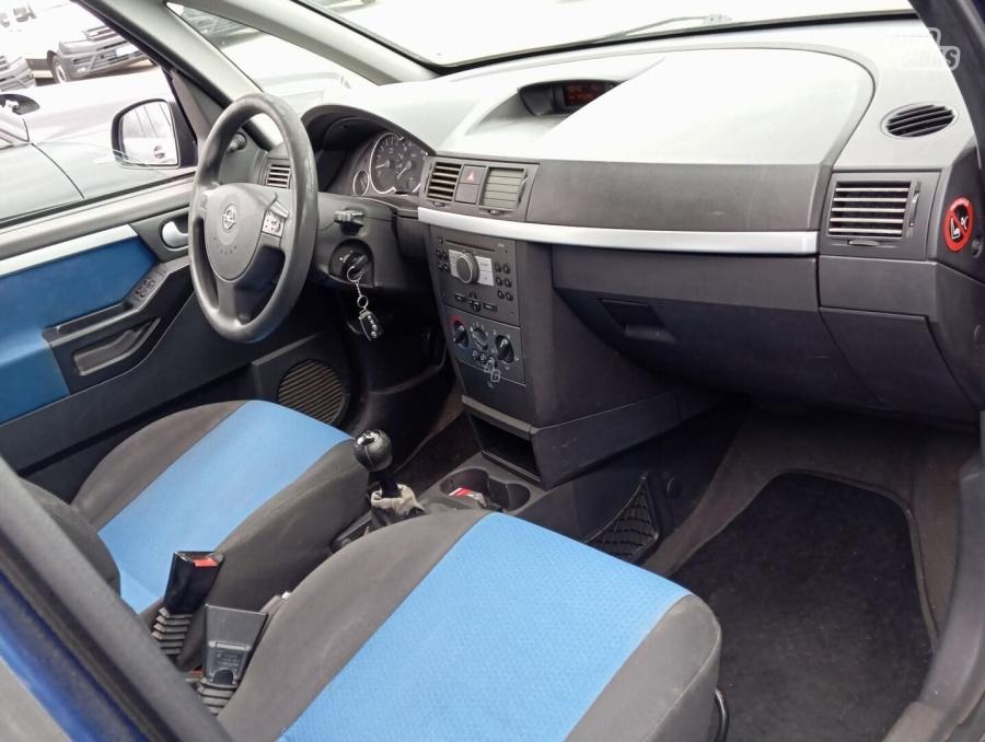 Opel Meriva 2004 in Vilnius, with an engine capacity of 1.70 L and mileage of 274 thousand km for 600 €, photo 13 on AUTOMOTO.COM.LV