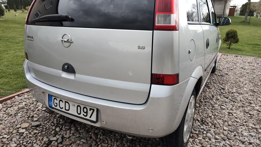 Opel Meriva 2004 Marijampole, ar dzinēja tilpumu 1.60 L un nobraukumu 136 tūkst. km par 450 €, foto 9 vietnē AUTOMOTO.COM.LV