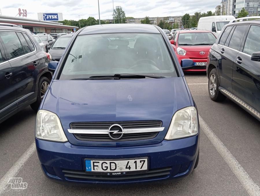 Opel Meriva 2004 Viļņa, ar dzinēja tilpumu 1.70 L un nobraukumu 274 tūkst. km par 600 €, foto 6 vietnē AUTOMOTO.COM.LV