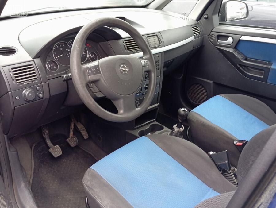 Opel Meriva 2004 Viļņa, ar dzinēja tilpumu 1.70 L un nobraukumu 274 tūkst. km par 600 €, foto 10 vietnē AUTOMOTO.COM.LV
