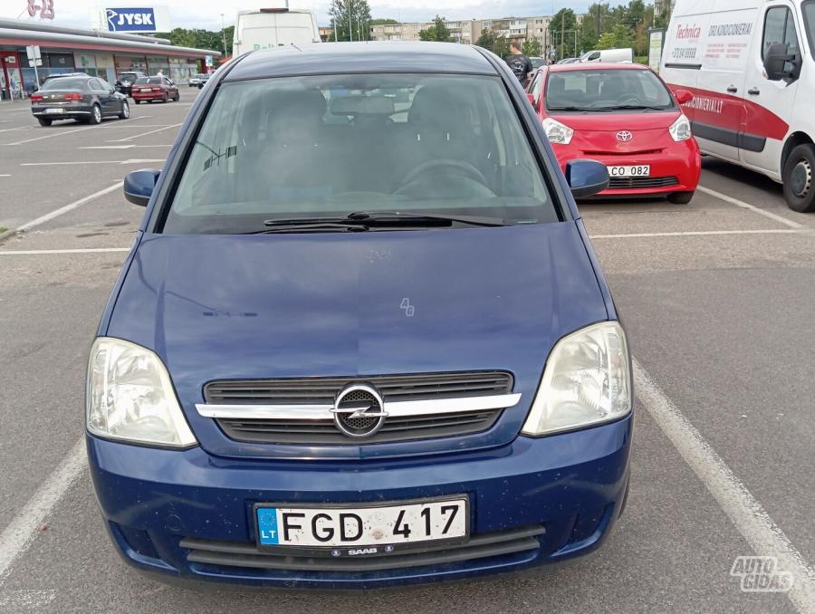 Опель Мерива 2004 в Вильнюс, объемом двигателя 1.70 л и пробегом 274 тыс. км за 600 €, фото 6 на AUTOMOTO.COM.LV