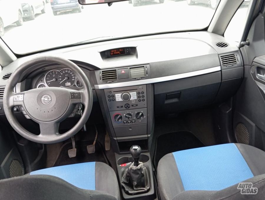 Opel Meriva 2004 in Vilnius, with an engine capacity of 1.70 L and mileage of 274 thousand km for 600 €, photo 13 on AUTOMOTO.COM.LV