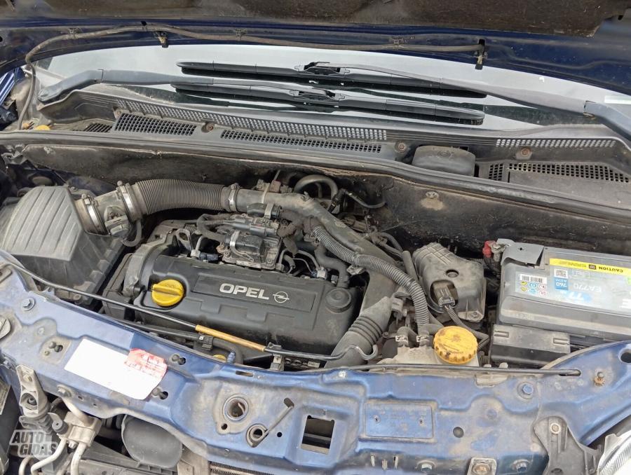Opel Meriva 2004 in Vilnius, with an engine capacity of 1.70 L and mileage of 274 thousand km for 600 €, photo 15 on AUTOMOTO.COM.LV
