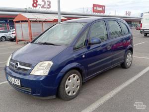 Opel Meriva 2004 Viļņa, ar dzinēja tilpumu 1.70 L un nobraukumu 274 tūkst. km par 600 €, foto  vietnē AUTOMOTO.COM.LV