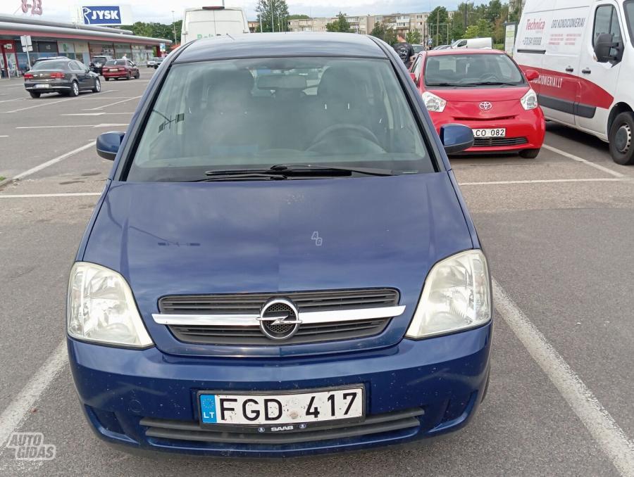 Opel Meriva 2004 Viļņa, ar dzinēja tilpumu 1.70 L un nobraukumu 274 tūkst. km par 600 €, foto 6 vietnē AUTOMOTO.COM.LV