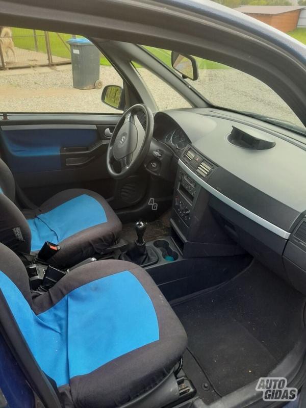Opel Meriva 2004 Viļņa, ar dzinēja tilpumu 1.60 L un nobraukumu 248 tūkst. km par 350 €, foto 6 vietnē AUTOMOTO.COM.LV