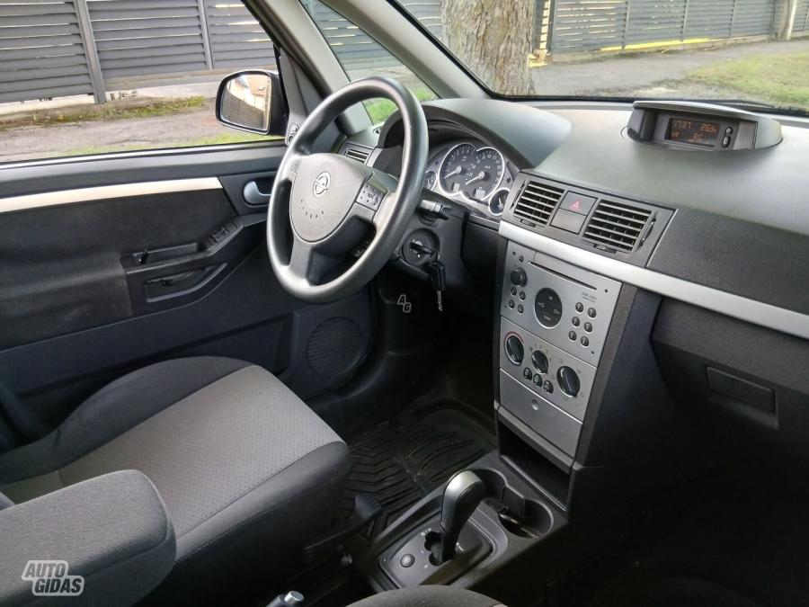 Opel Meriva 2004 in Alytus, with an engine capacity of 1.60 L and mileage of 97 thousand km for 1050 €, photo 10 on AUTOMOTO.COM.LV