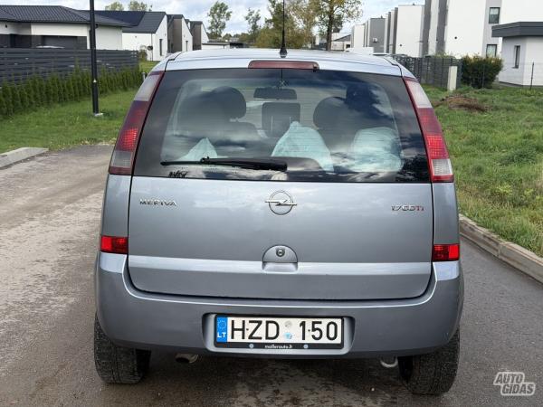 Opel Meriva 2004 Viļņa, ar dzinēja tilpumu 1.70 L un nobraukumu 400 tūkst. km par 899 €, foto 5 vietnē AUTOMOTO.COM.LV