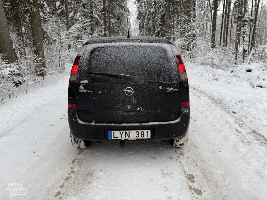Opel Meriva 2005 in Ukmerge, with an engine capacity of 1.70 L and mileage of 300 thousand km for 600 €, photo 5 on AUTOMOTO.COM.LV