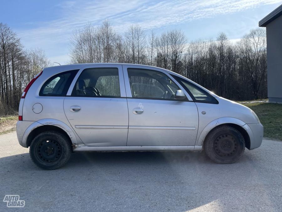 Opel Meriva 2005 in Vilnius, with an engine capacity of 1.70 L and mileage of 241 thousand km for 600 €, photo 8 on AUTOMOTO.COM.LV