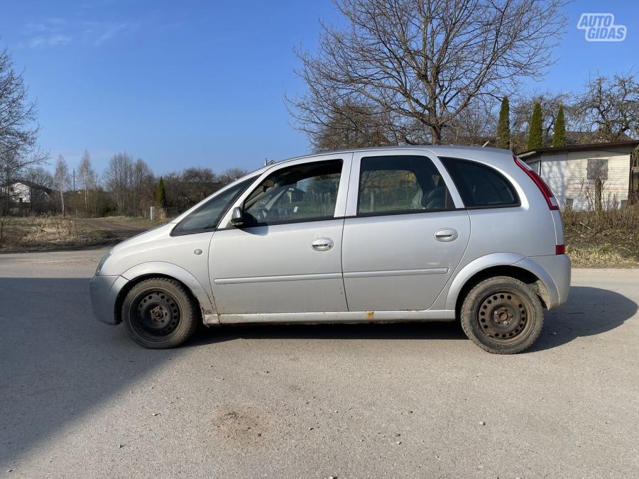 Opel Meriva 2005 in Vilnius, with an engine capacity of 1.70 L and mileage of 241 thousand km for 600 €, photo 9 on AUTOMOTO.COM.LV